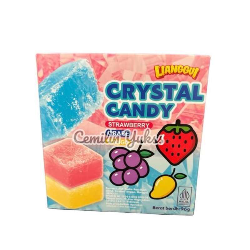 Promo Lianggui Crystal Candy 96 Gram Permen Agar Aneka Rasa Buah Diskon ...
