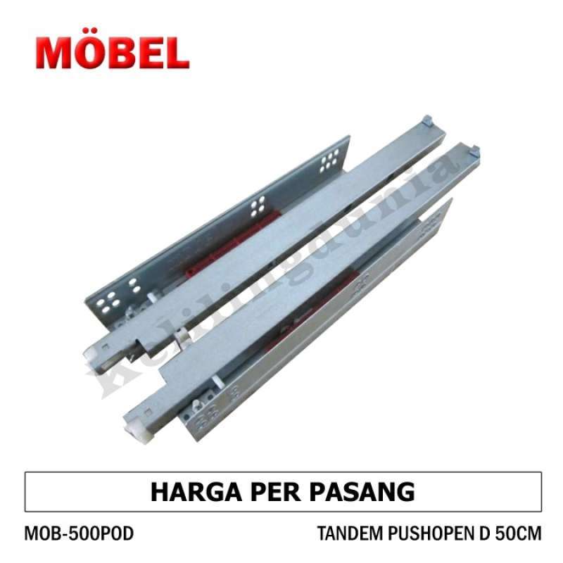 Promo Rel Laci Tanam 50cm Tandam Push To Open Tekan Keluar Merek Mobel ...