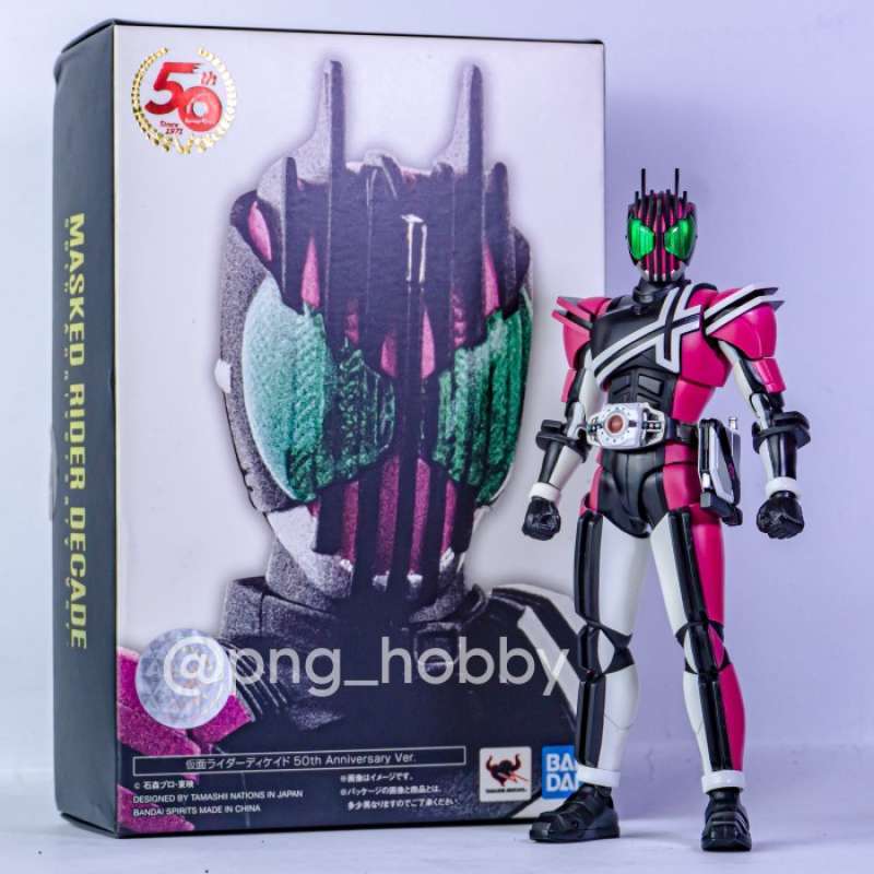 Promo Shf Ss Kamen Rider Decade 50th Anniversary Bib Diskon 10% Di Seller Azmi_stor3 ...