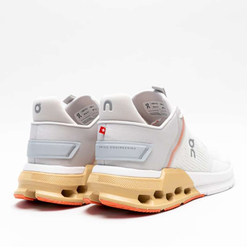 Promo On Cloudnova Flux Running Sneakers Undyed White Savannah Women ...