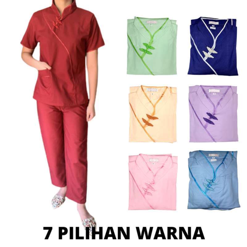 Jual Baju Seragam Suster Celana Panjang. 7 Pilihan Warna (shanghai ...