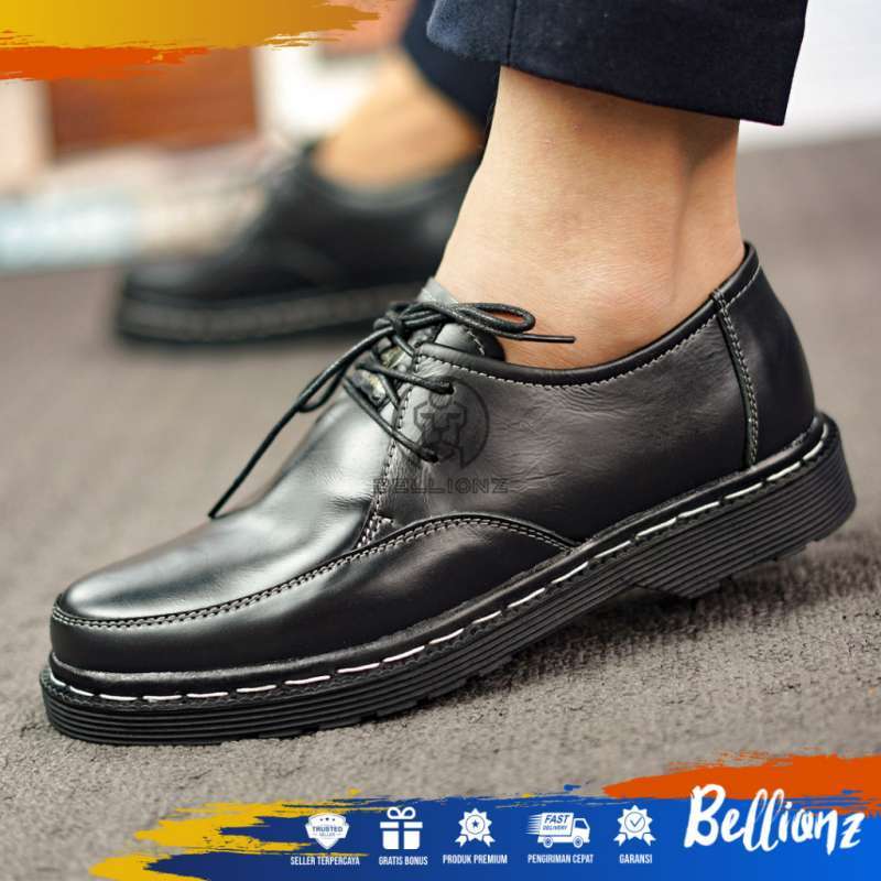 Promo Mivaso X Oslo Sepatu Kasual Pria Kulit Asli Pantofel Kerja Kantor ...