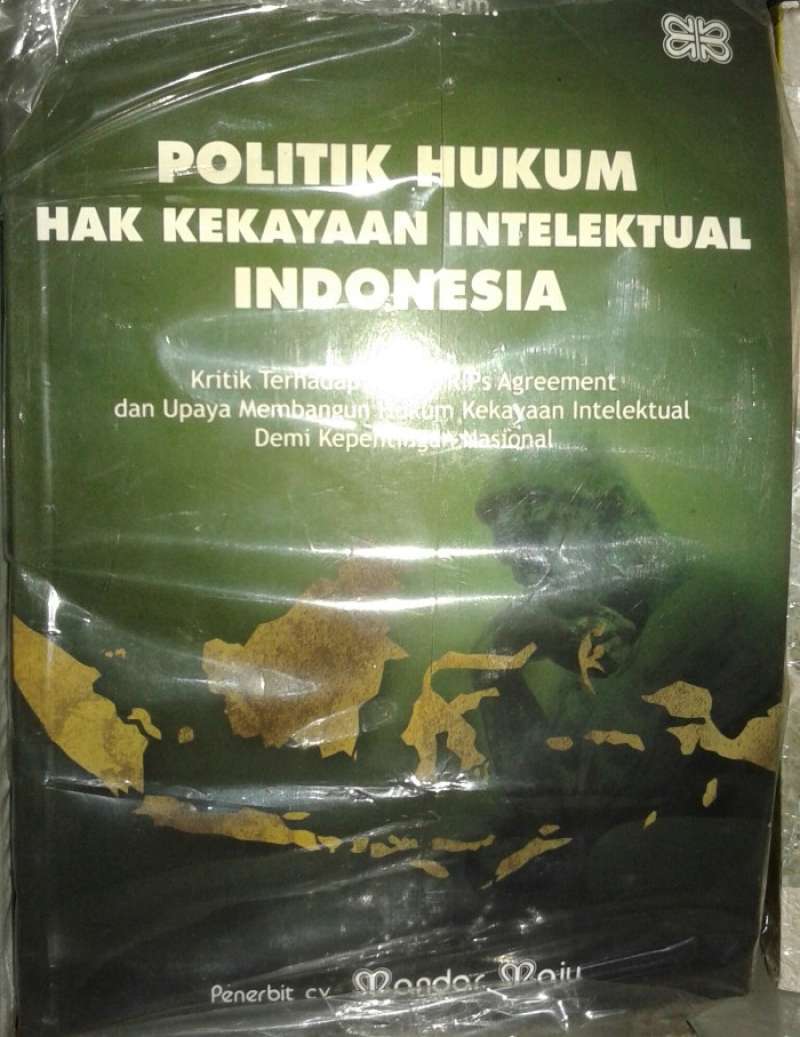 Promo Buku Politik Hukum Hak Kekayaan Intelektual Indonesia Diskon 23% Di Seller Malini Store ...