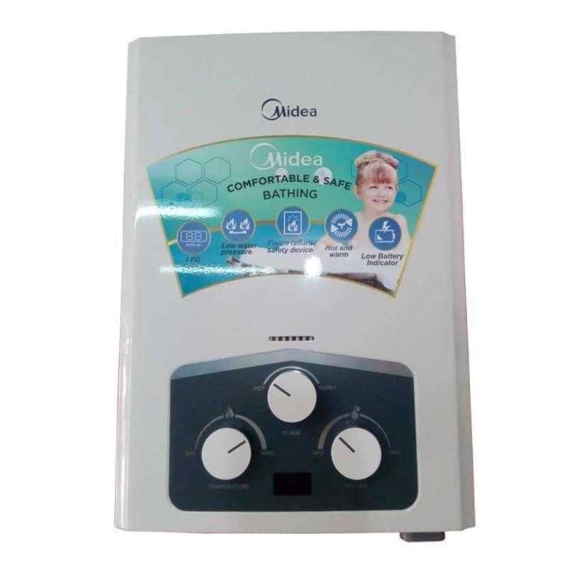 Jual Midea - Gas Water Heater Jsd12-6dg3a Di Seller Robina Electronic - Perintis, Kota Medan ...