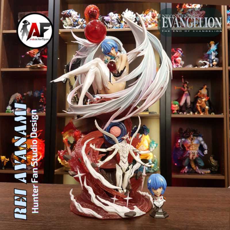 Promo Statue Neon Genesis Evangelion Rei Ayanami Hunter Fan Studio Design Diskon 10% Di Seller ...