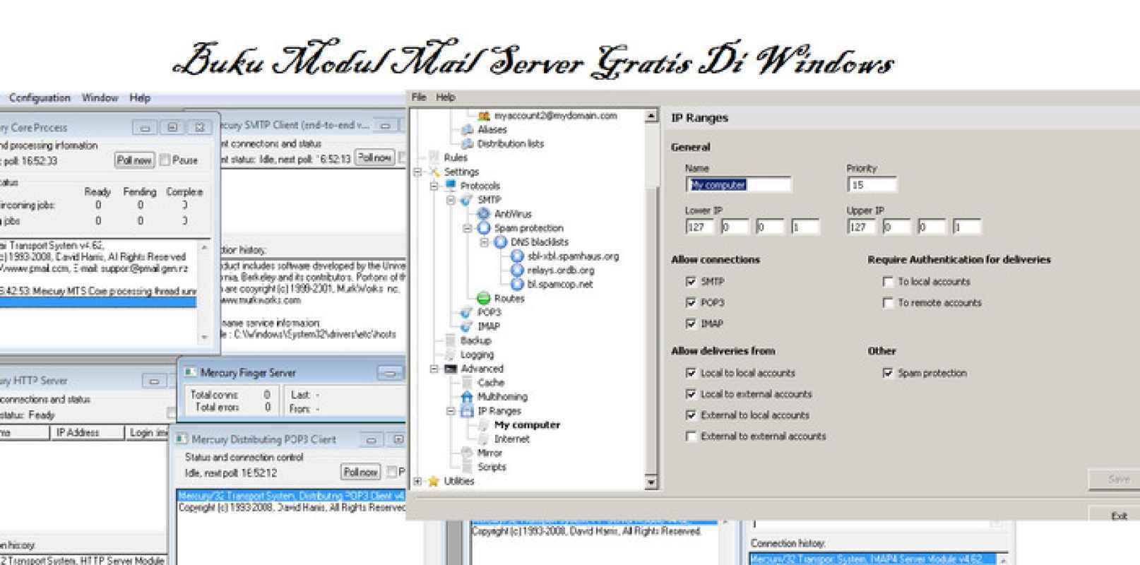 Promo Buku Modul Mail Server Gratis Di Windows Diskon 23% Di Seller Malini Store - Cengkareng ...