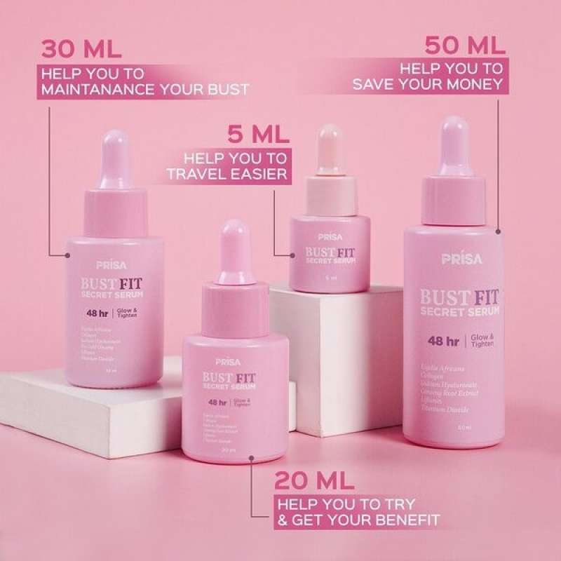Jual Msbb - Prisa Bust Fit Secret Serum 20ml Di Seller Pro-id ...