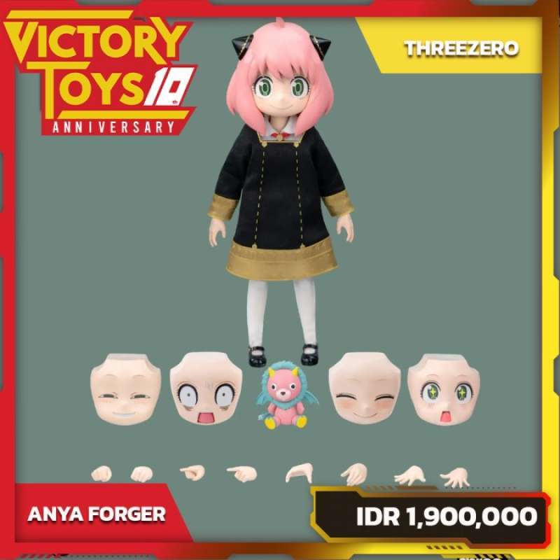 Promo Spy X Family Anya Forger 1/6 By Threezero Diskon 10% Di Seller ...