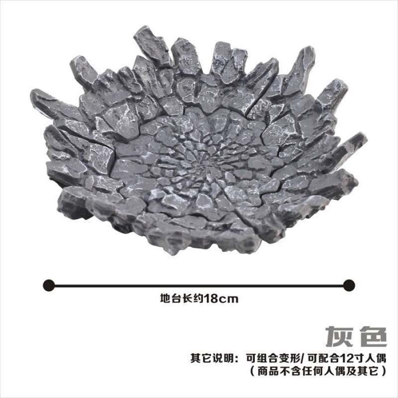 Promo Stand Effect Earth Stone Impact Burst Base Shf Scm Sic Figma ...