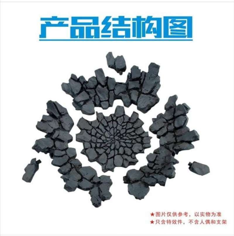Promo Stand Effect Earth Stone Impact Burst Base Shf Scm Sic Figma ...