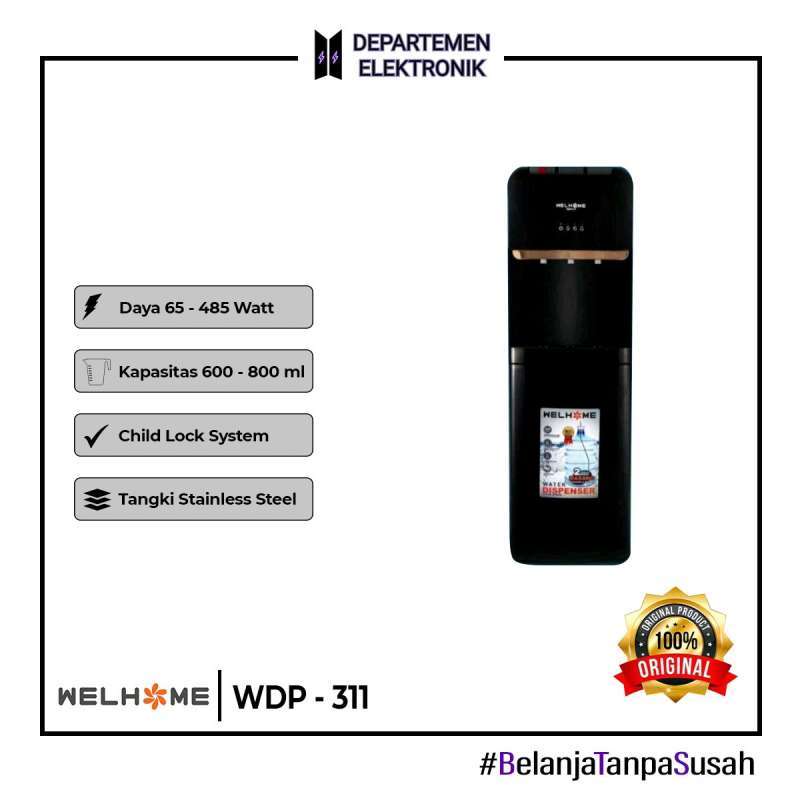 Jual Dispenser Galon Bawah Wdp 311 Welhome Di Seller Departemen Elektronik - Departemen ...