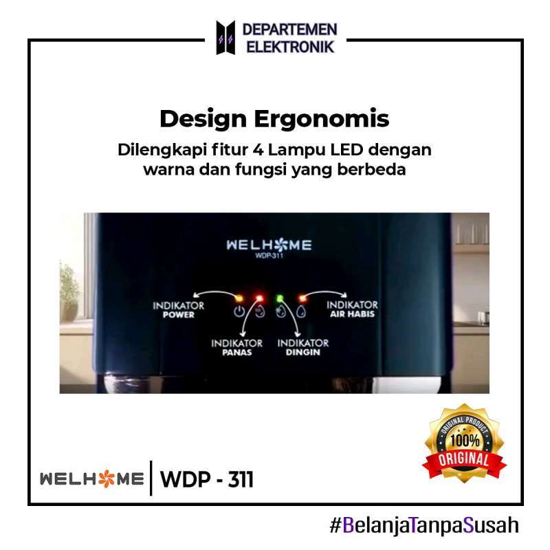 Jual Dispenser Galon Bawah Wdp 311 Welhome Di Seller Departemen ...