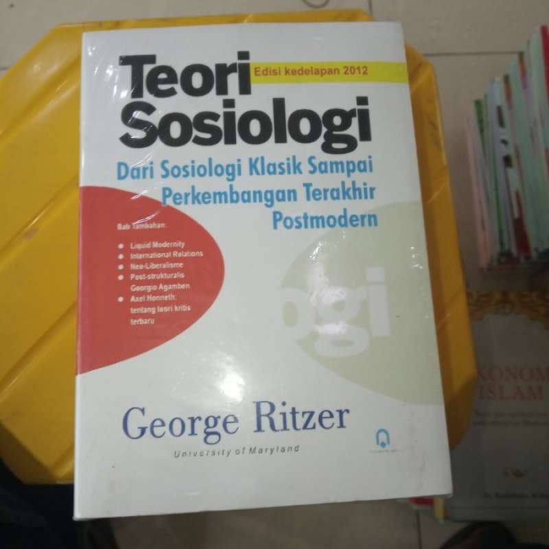Promo Te Sosiologi George Ritzer E Kedelapan Diskon 23% Di Seller ...