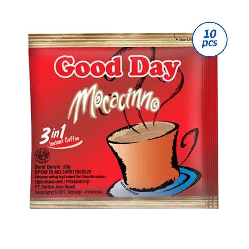 Jual Good Day Mocacinno 3 In 1 Minuman Kopi [10 Pcs X 20 G] Di Seller ...