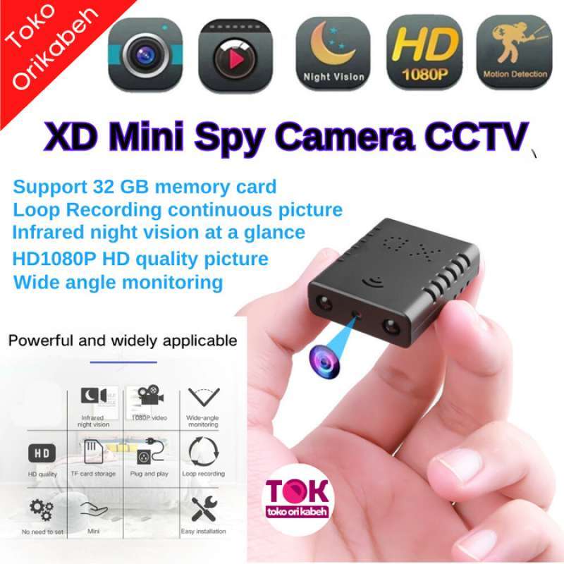 Promo Kamera Mini Pengintai Xd Spy Camera Cctv 1080p Hd Quality ...