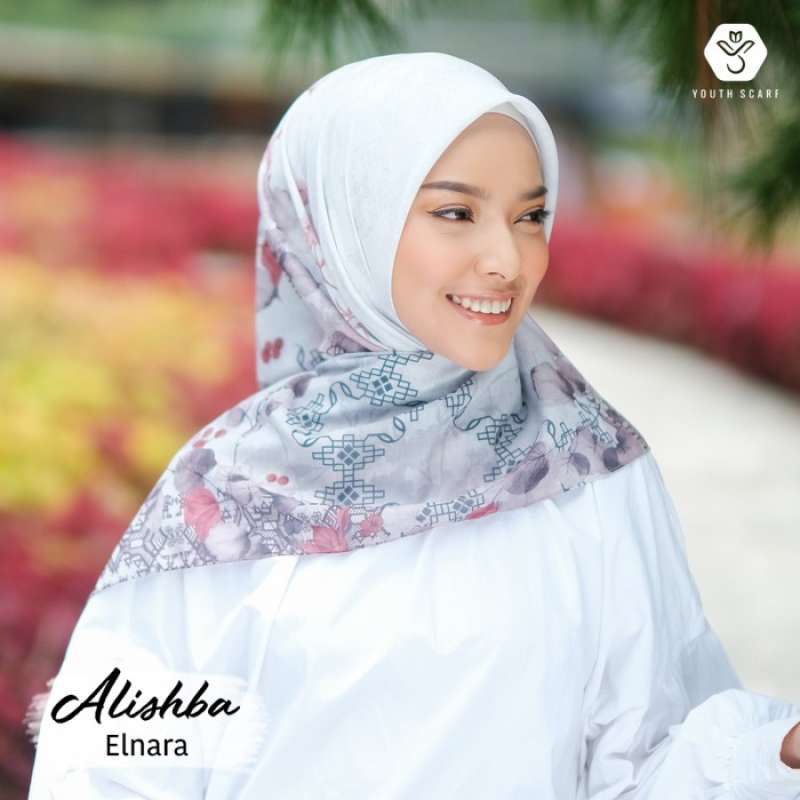 Promo Hijab Voal Printing Reguler - Elnara Series-alishba Diskon 23% Di ...