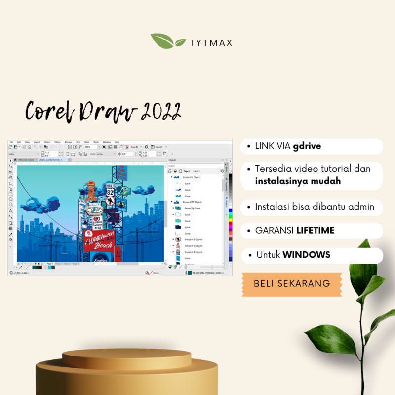 Jual Corel Draw 2022 Garansi Lifetime / Bukan Lisensi Di Seller Digital Invite - Mranti, Kab ...