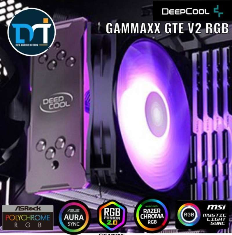 Promo Deepcool Gamx Gte V2 Rgb - Air Cpu Cooler Diskon 23% Di Seller ...