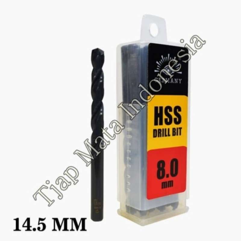 Promo Mata Bor Besi 14,5mm Hss Tjap Mata Drill Bits 14.5 Mm Cap Mata ...