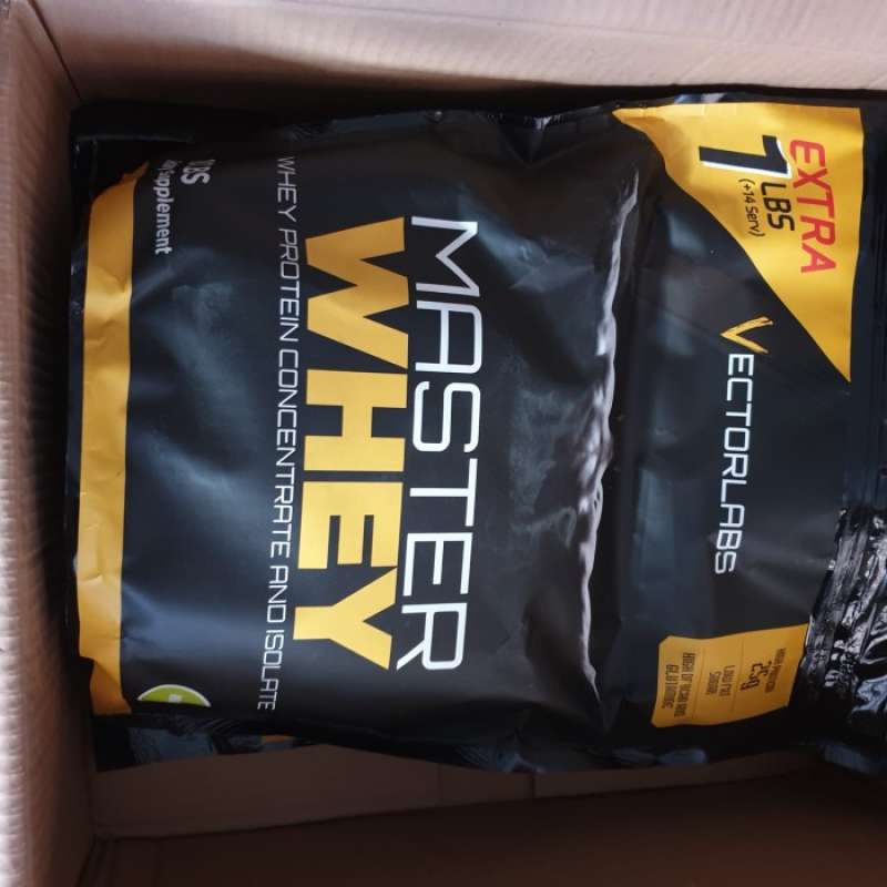 Promo Vectorlabs Master Whey 3lbs Pure Whey Protein Isolate 3lbs ...