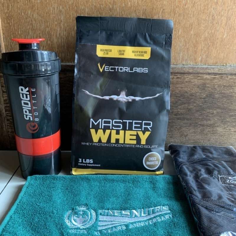 Promo Master Whey 3 Lbs Susu Protein Fitness Healthy Muscle Otot Gym ...
