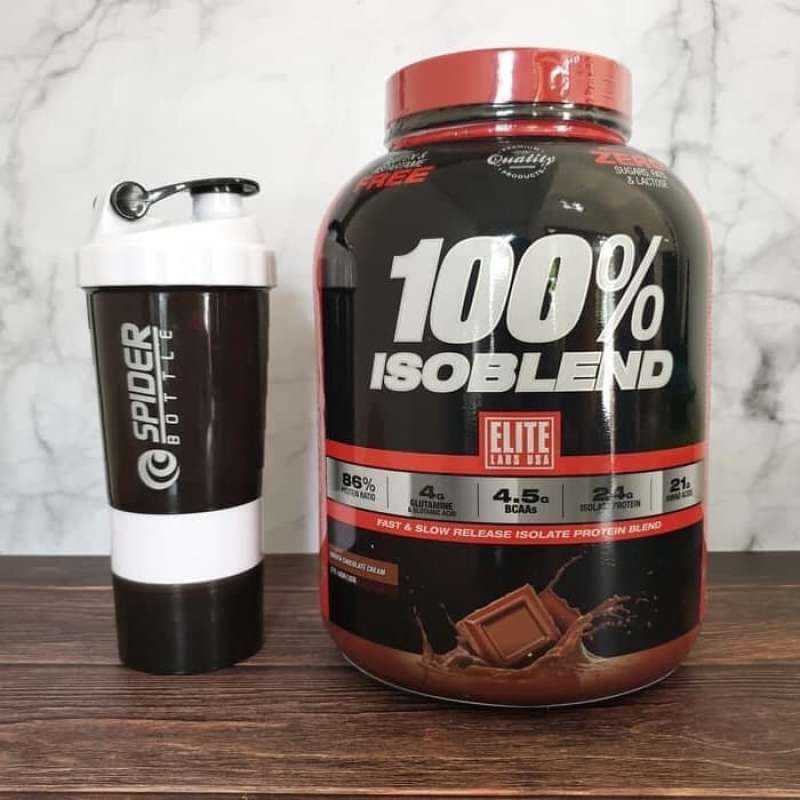 Promo Isoblend Iso Blend By Elite Labs 4 Lbs Whey Protein Isolate Bpom ...