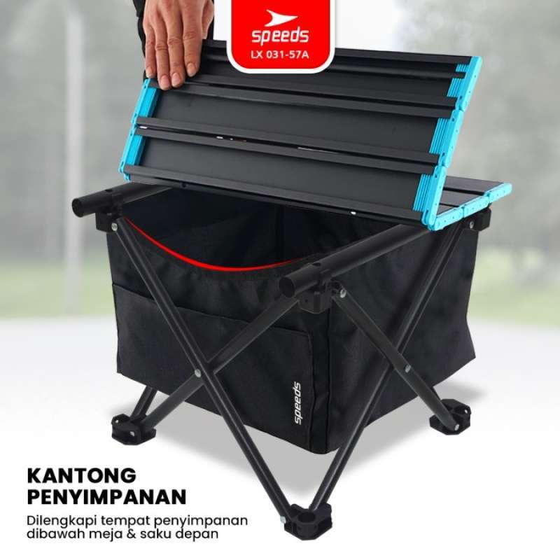 Jual Speeds Meja Alumunium Outdoor Lipat Camping Folding Table 031-56a ...