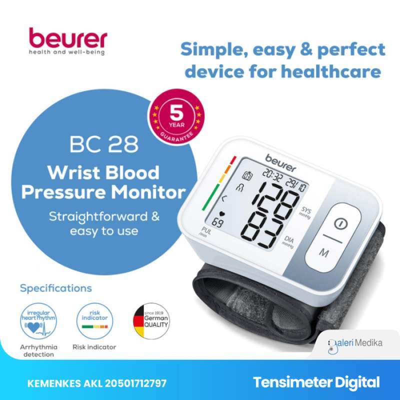 Promo Tensimeter Digital Pergelangan Beurer Bc-28 / Bc28 Teknologi Jerman Diskon 33% Di Seller ...