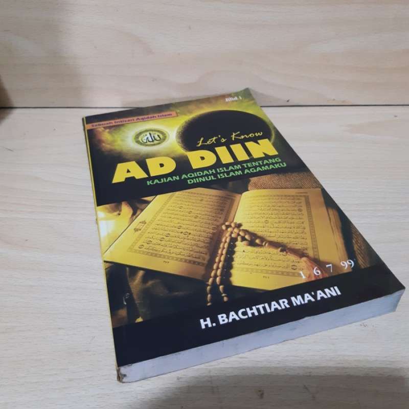 Promo Ori Buku Islam.let's Know. Ad Diin.jilid 1. Diskon 26% Di Seller ...