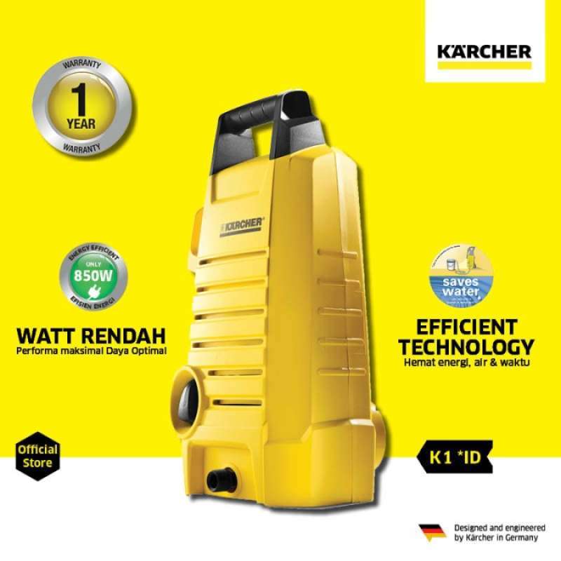 Jual Karcher K1 850watt 90bar High Pressure Washer - K1*id New+fj3 Di ...