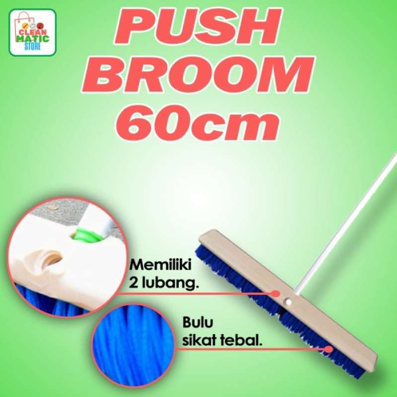 Jual Clean Matic - Sapu Outdoor (push Broom) 60 Cm Di Seller Winter ...