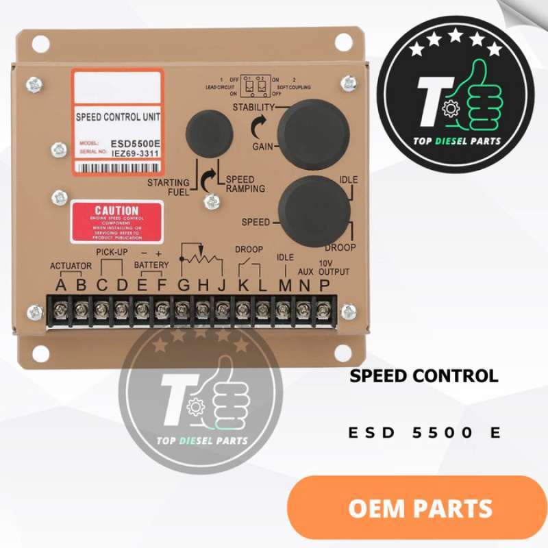 Promo Speed Controller Esd5500e Oem Governor Dc 12v 24v Engine Panel ...