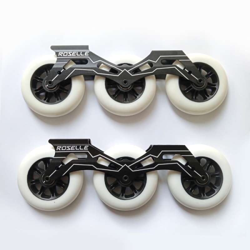 Promo Frame Inline Skate Highspeed Sepatu Roda 3x100mm Three Wheels Set ...