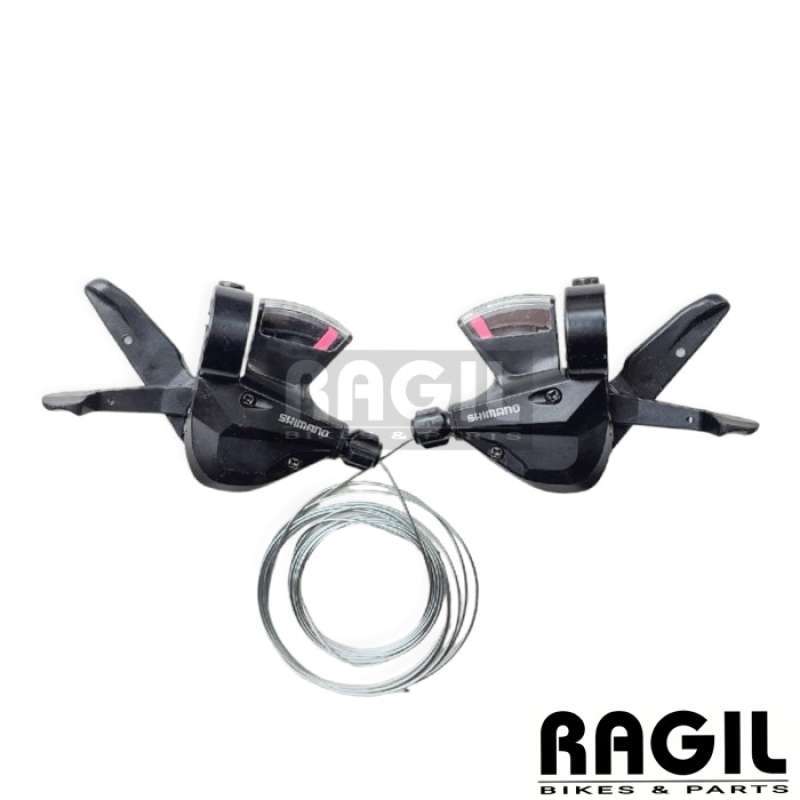 Promo Shifter 3 X 8 Speed Shimano M310 Kanan Kiri Operan Gigi Sepeda ...