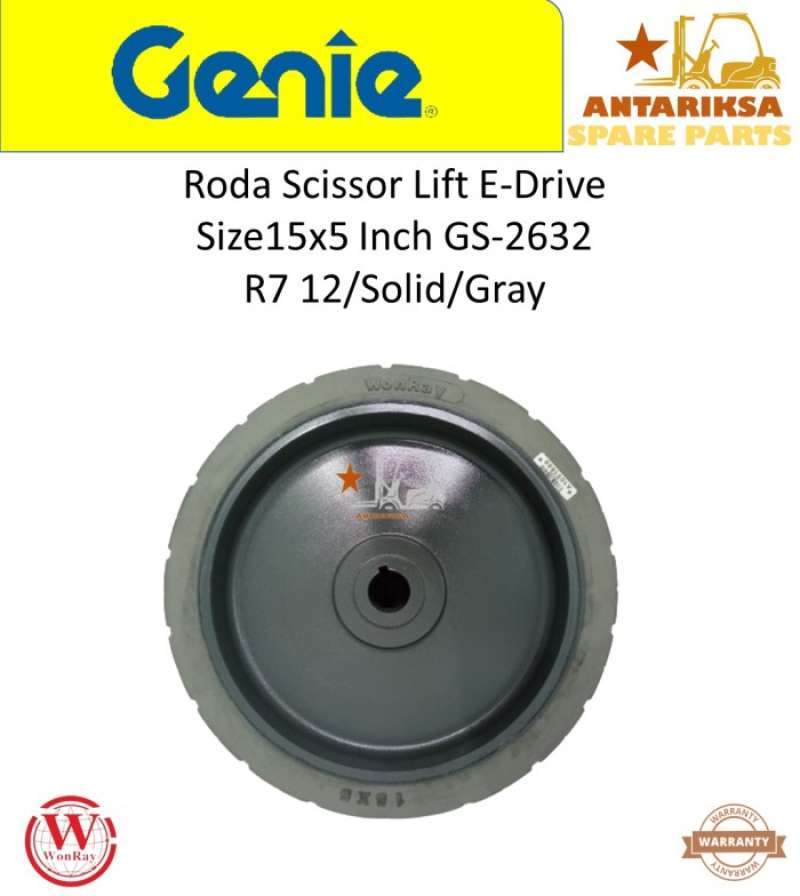 Promo Roda Scissorlift Genie E-drive Gs Ukuran 15x5inch Gs-2632 Diskon ...