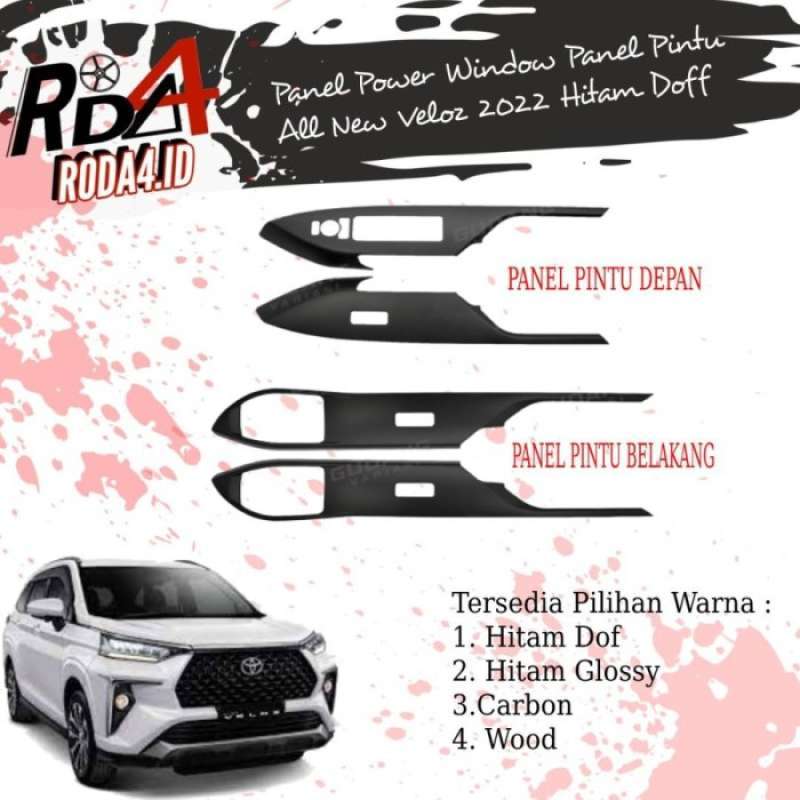 Promo Panel Power Window Toyota Veloz Gr Sport 2022 Up Carbon Diskon 26 ...