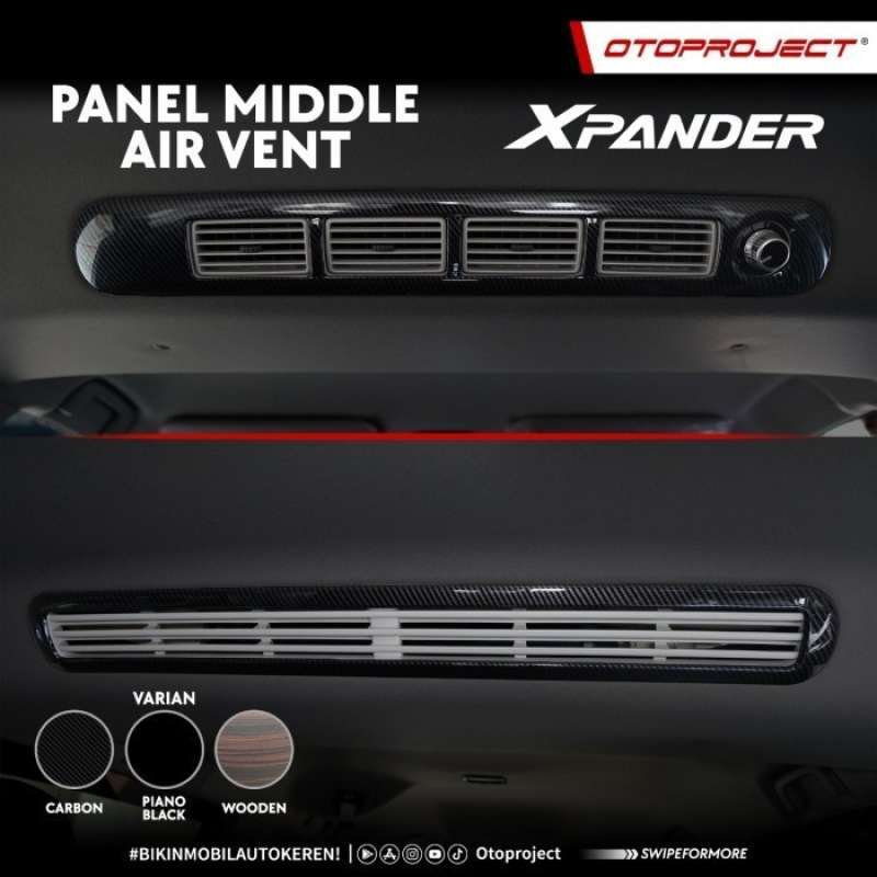 Promo Otoproject Panel Middle Air Vent Ac Row 2 New Xpander 2021-2022 ...
