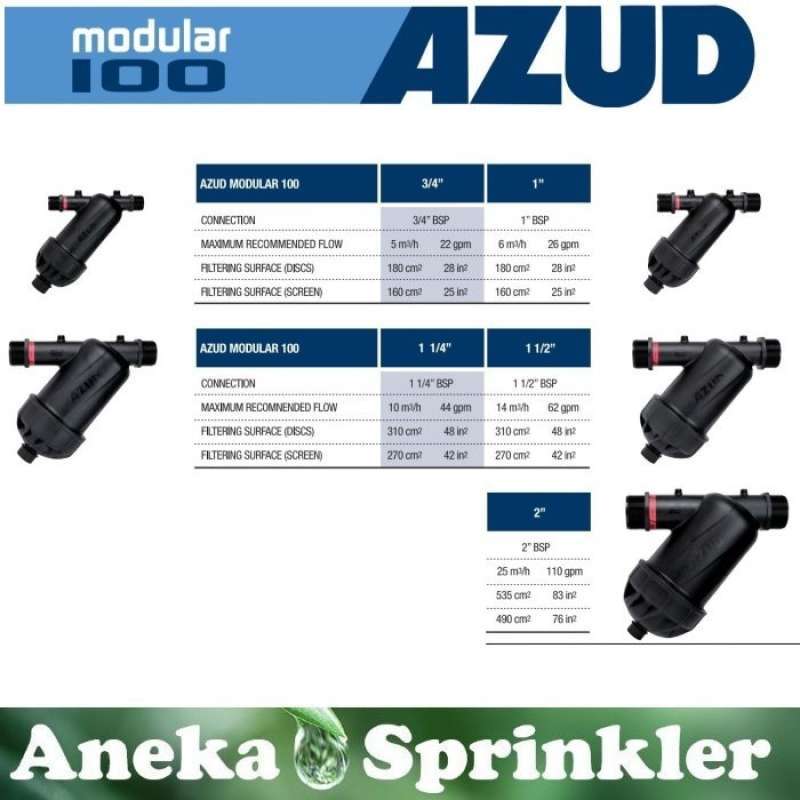 Jual Azud Disc Filter Air Modular 100 2 Inch Di Seller Winter ...