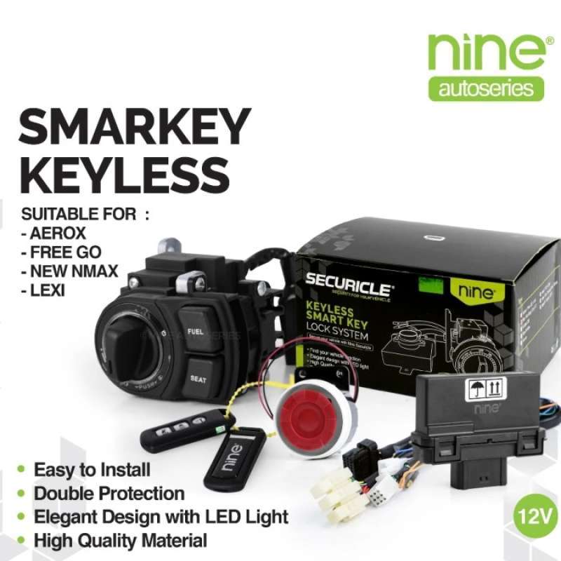 Promo Kunci Keyles Smartkey Yahama New Nmax 2020 + Alarm Garansi Resmi ...