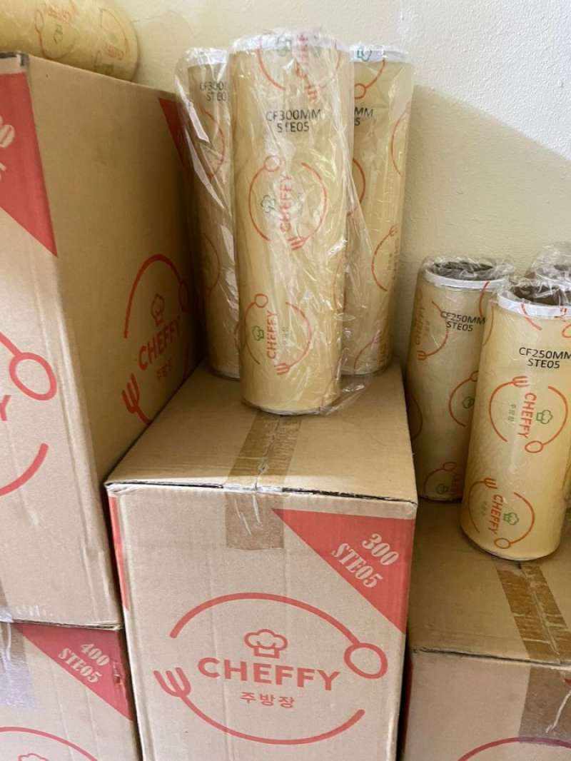 Promo Cheffy Wrapping Roll 30cm X 250 Meter Plastik Wrap Kemasan ...