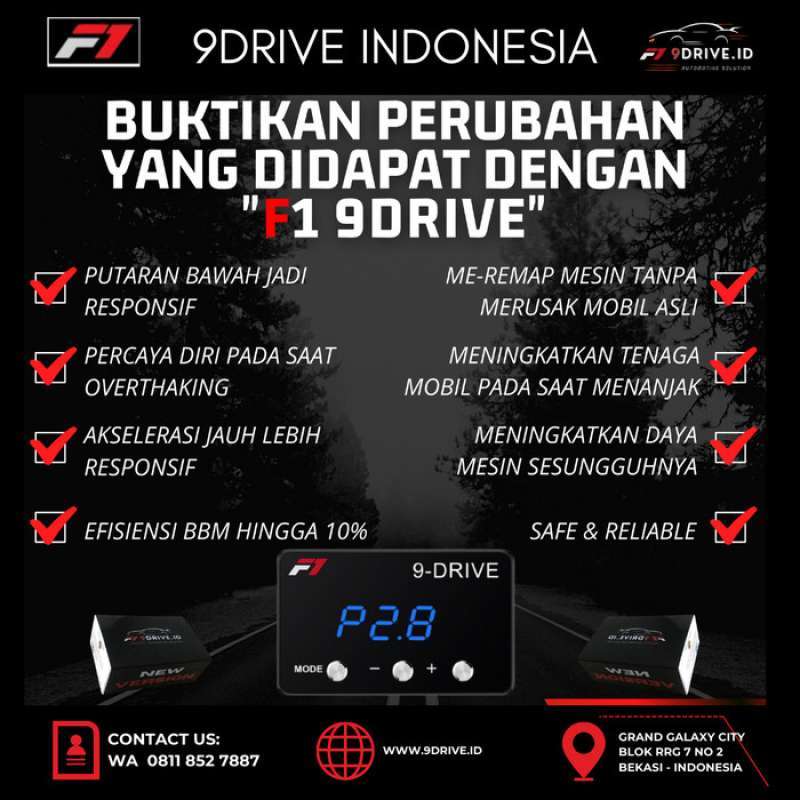 Promo Remap Piggyback F1 9 Drive New Version Toyota Fortuner 2016-2019 Diskon 23% Di Seller ...