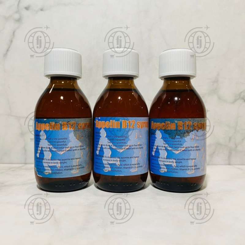 Promo Appelin B12 Syrup Appetite Booster Vitamin Nafsu Makan Anak Made ...