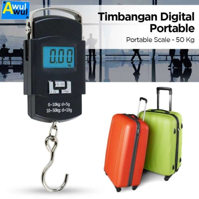 Promo Timbangan Gantung Digital Serbaguna 50 Kg | Timbangan Beras ...