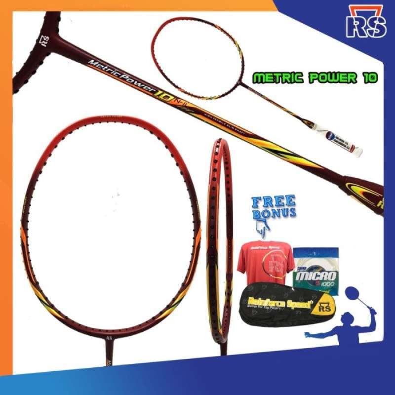 Promo Rs Raket Badminton Metric Power 10 N Ii Original Diskon 33% Di ...