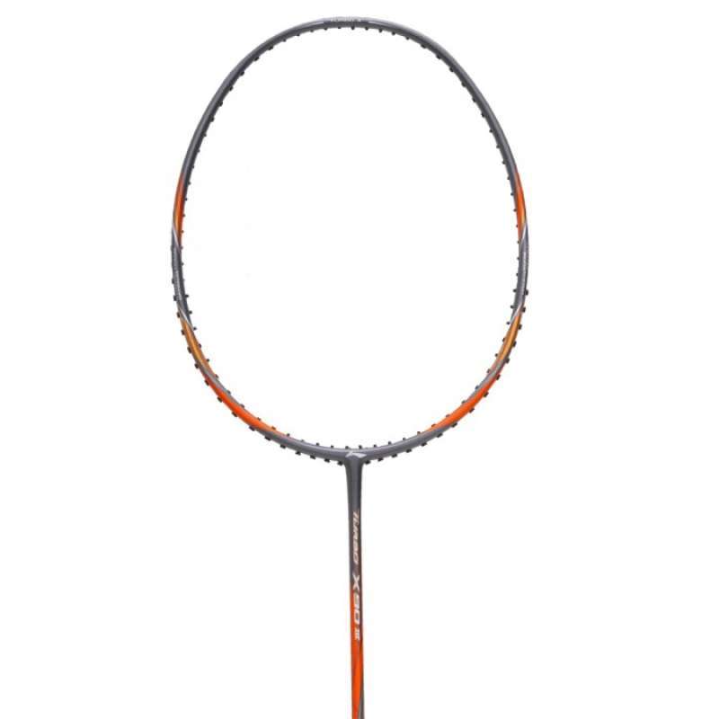 Promo Li-ning Badminton Racket Turbo X 90 Iii Dk.grey/copper Aypr146-4 ...