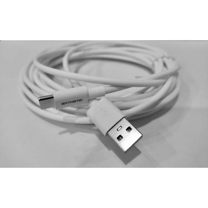 Promo Exthetic Kabel Charger Usb A To Type C 5 Meter / 5m - Ek05c - Putih Diskon 50% Di Seller ...