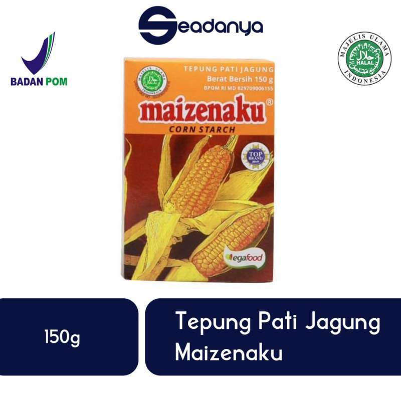 Jual Maizenaku Tepung Pati Jagung 150g Corn Starch - Halal Mui & Bpom ...