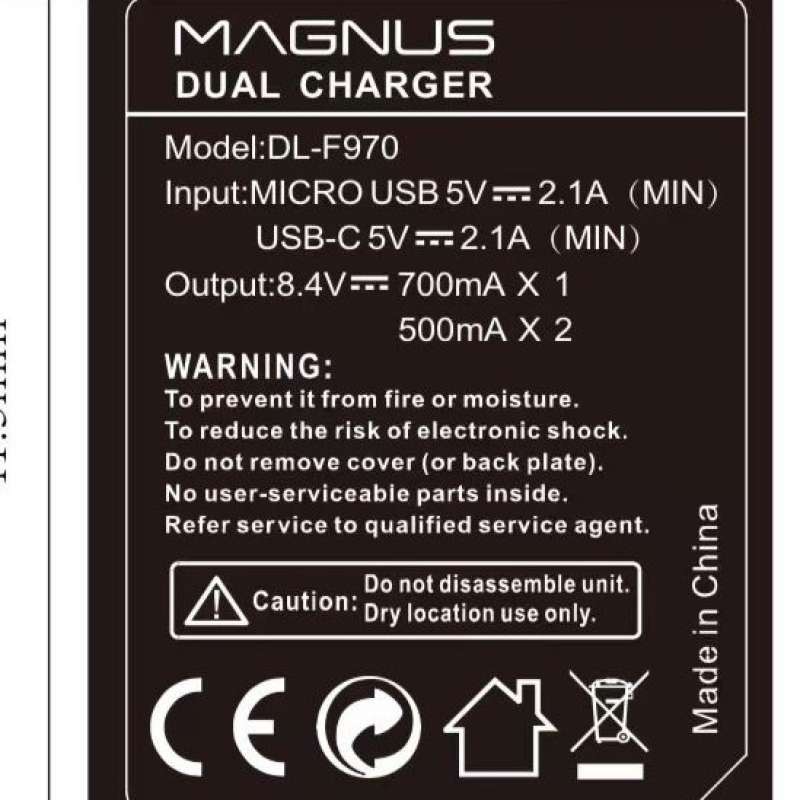 Jual Magnus Npf-970 Sony Battery Replacement - 7800mah Capacity Di ...