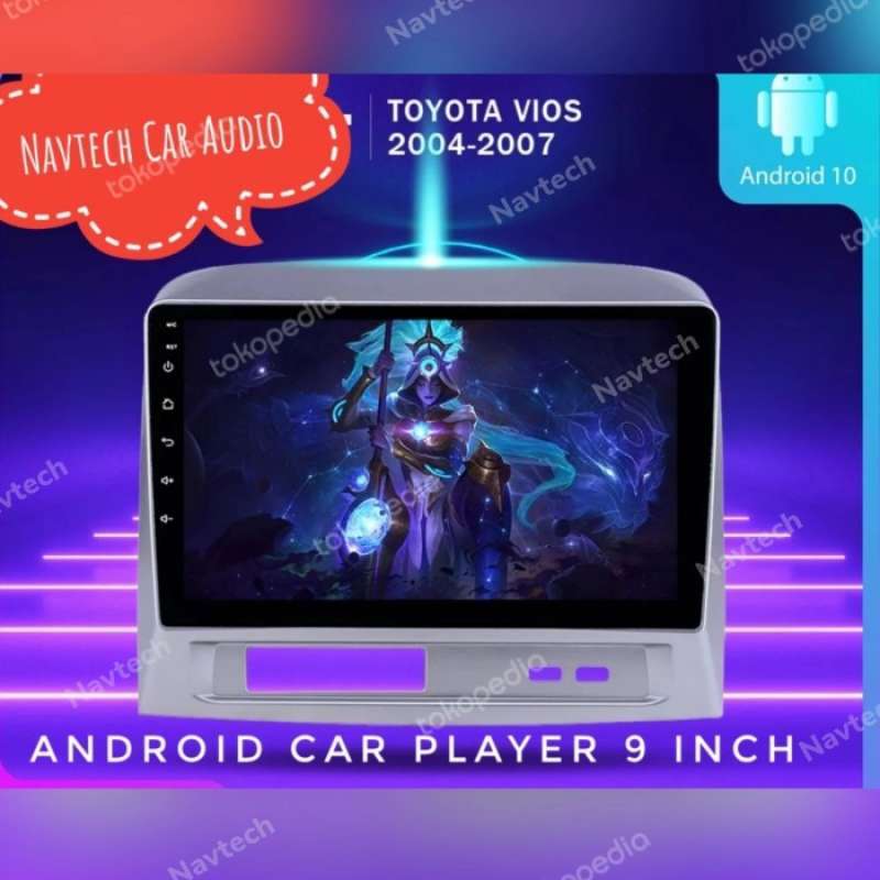 Promo Head Unit Android 9 Inch 2gb Oem Toyota Vios 2004-2007 Plug ...