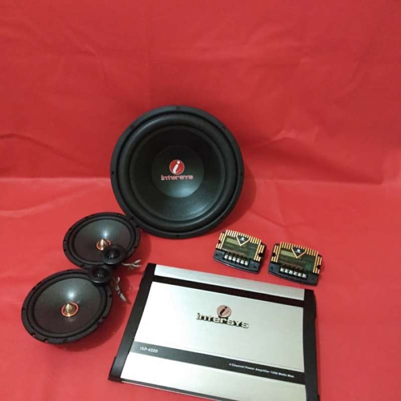 Promo Paket Pull Intersys Power Subwoofer Speaker Split Intersys Audio ...